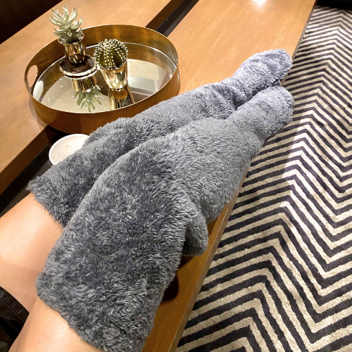 Fuzzy Legs Sock Slippers – Fuzzy Dreams